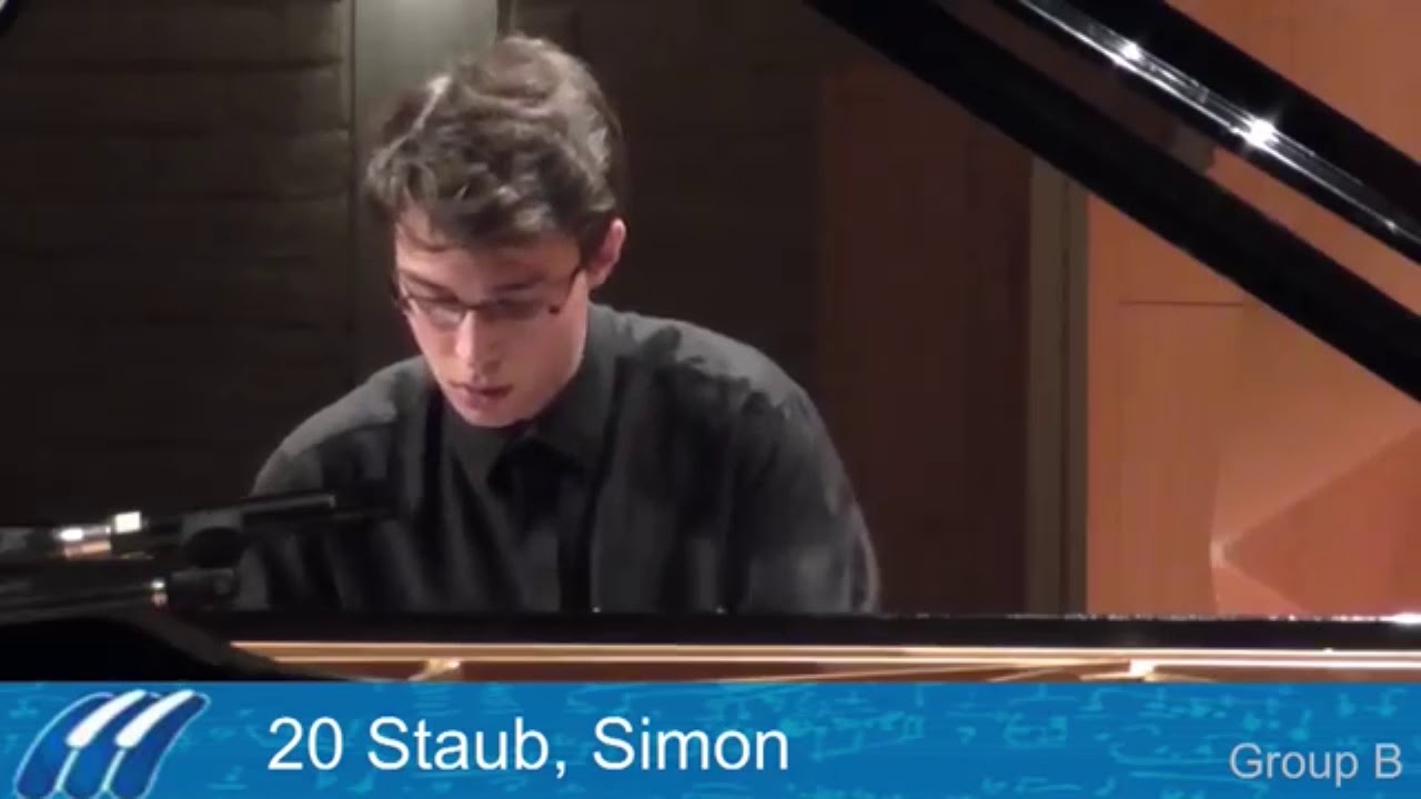 Simon Staub - Saint-Saens: Toccata d’après le final de 5e concert Op ...