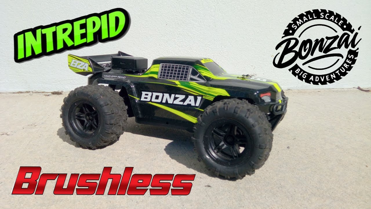 BRUSHLESS BONZAI RC INTEREPID | Speed Test on 2S It's FAST! - YouTube
