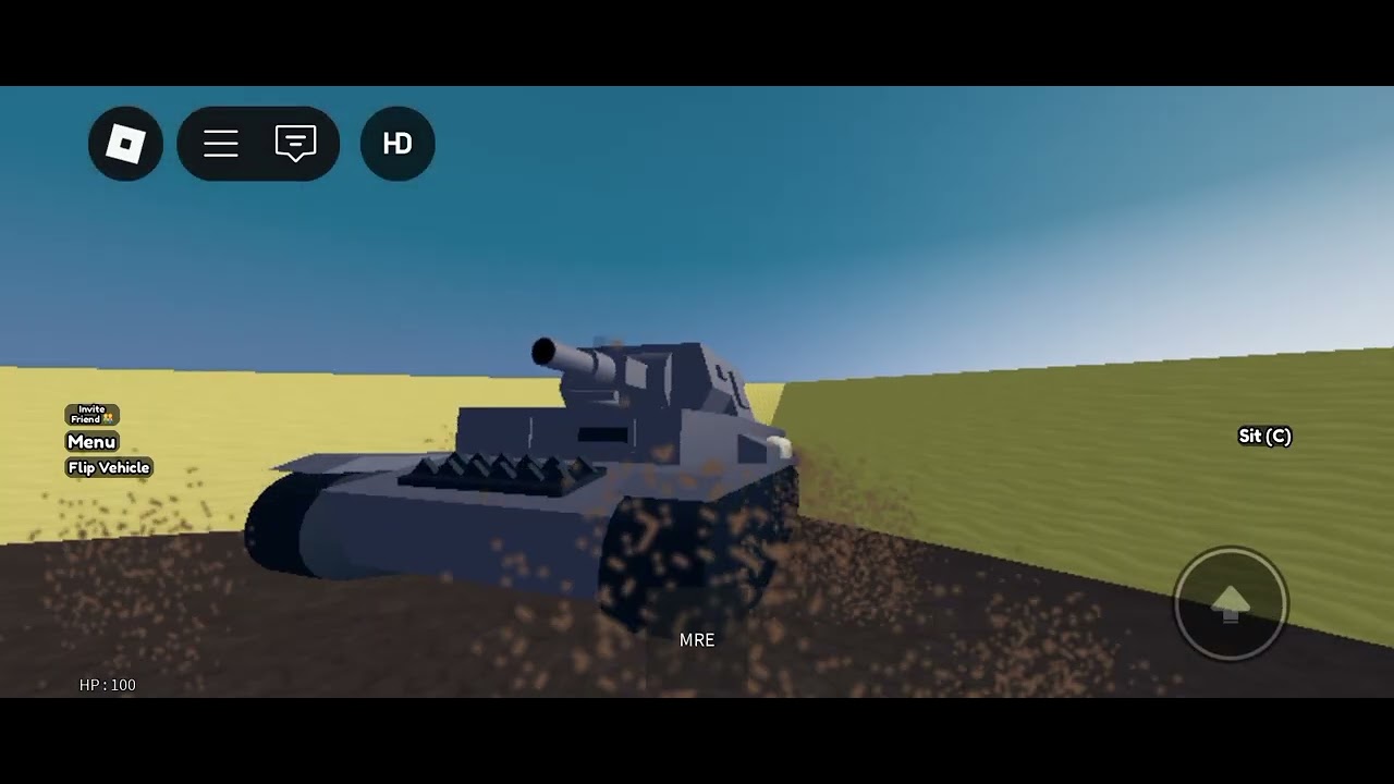 [Roblox,WW2 tank simulator] Drifting and spinning - YouTube