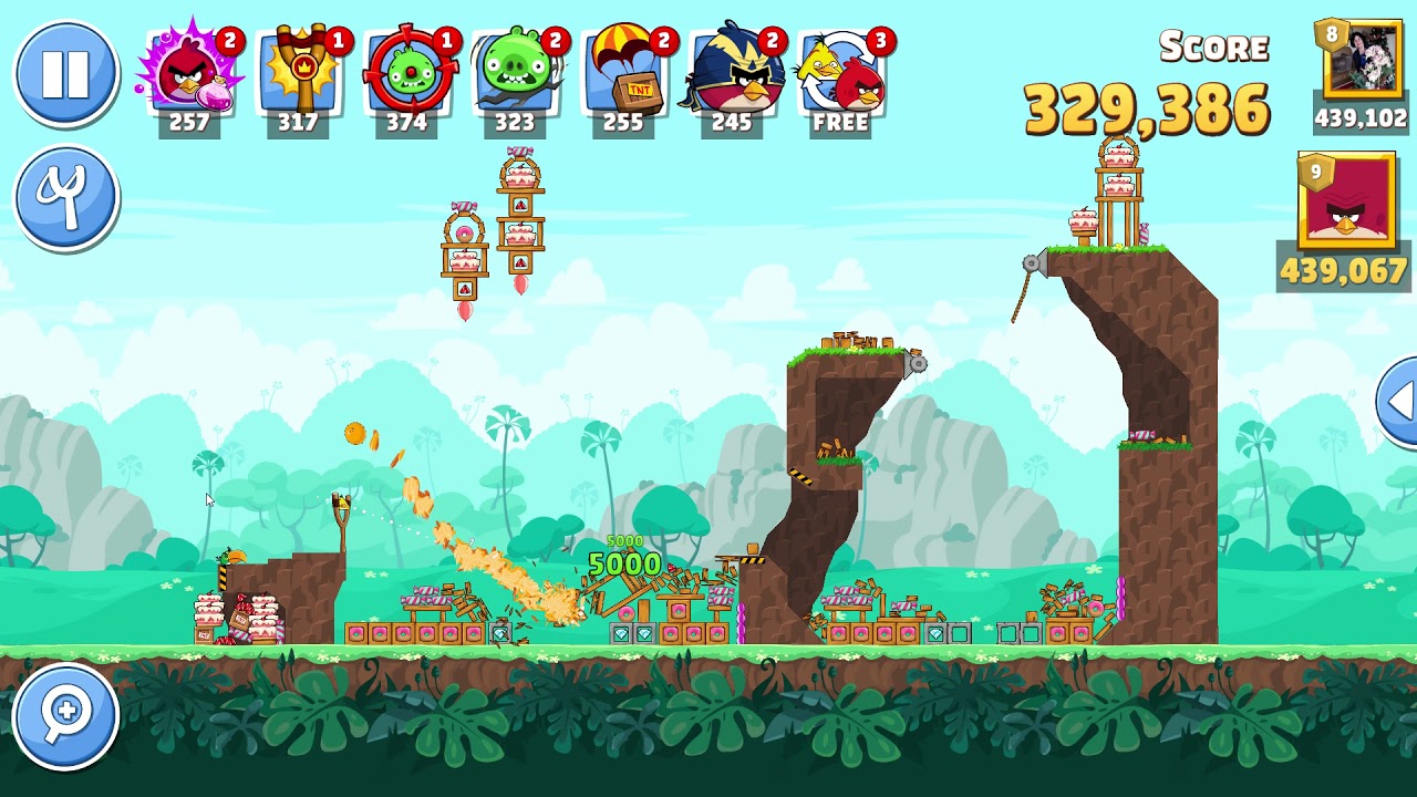 Angry Birds Friends Level 6 Tournament 972 three stars NO POWER-UP ...