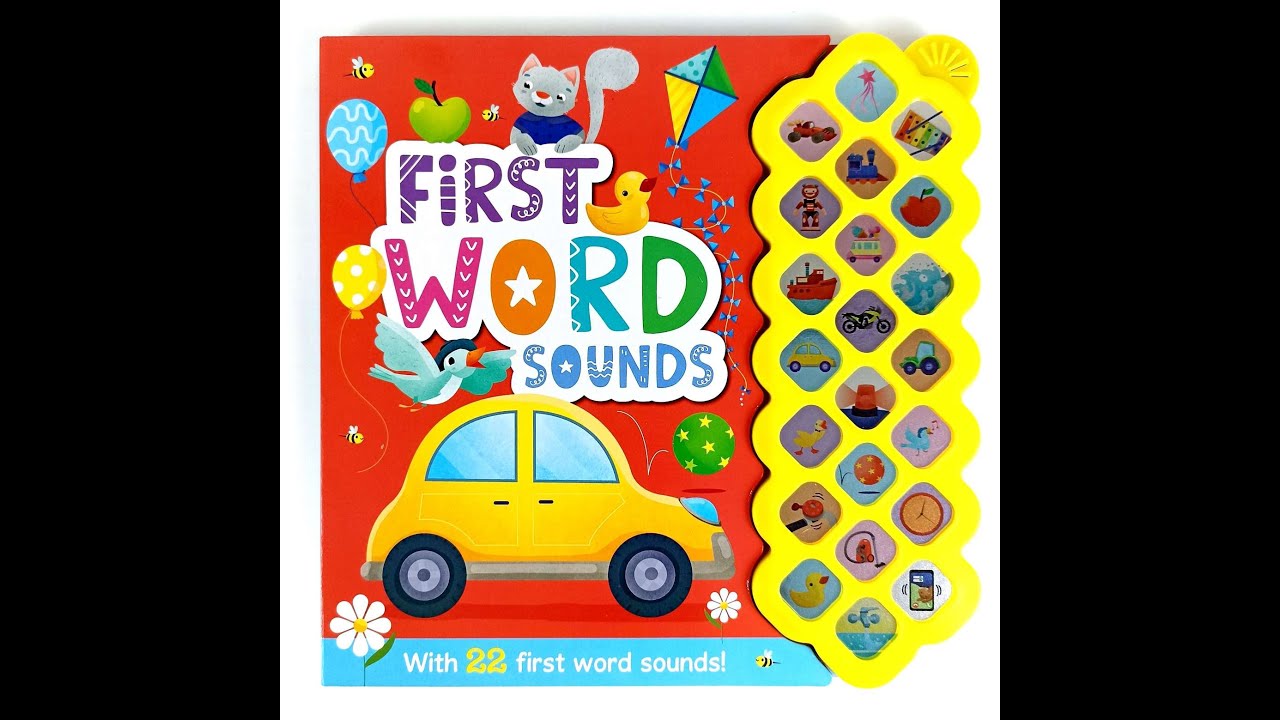 22 Sounds First Word Sounds by Igloo Books - YouTube