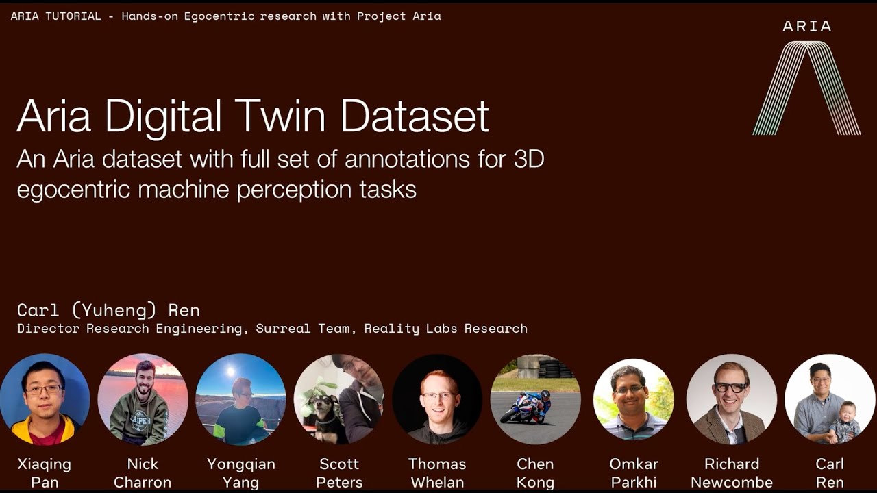 Project Aria CVPR 2023 Tutorial: Aria Digital Twin Dataset (Section 8 of 10) - YouTube
