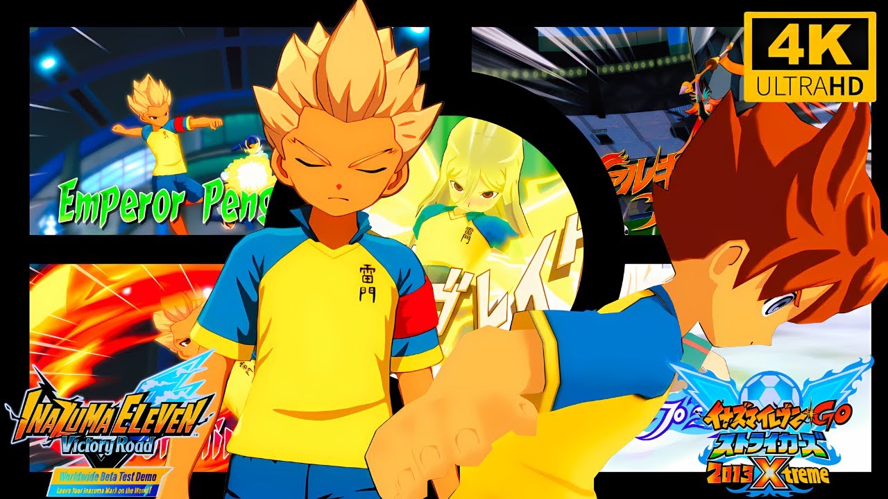 Meet The LEGENDARY Inazuma Eleven DREAM TEAM! (Raimon Edition) 4K 60FPS ...