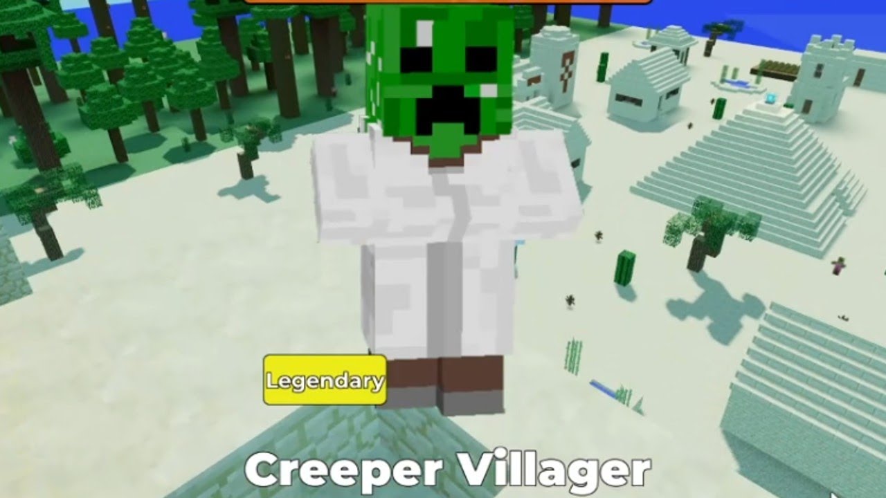 Find the Villagers - Where to Find the Creeper Villager (Roblox) - YouTube