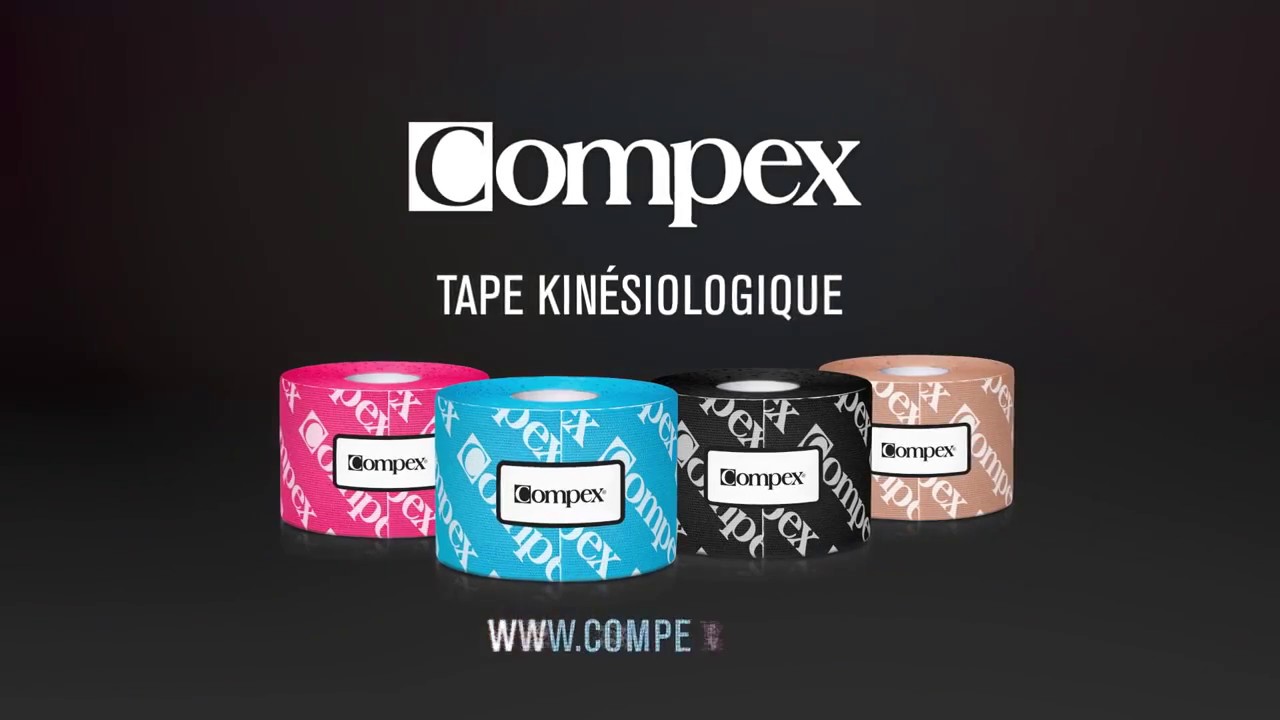 Compex Tape | Bande de Kinésiologie Tape | Taping | Strap & Strapping ...