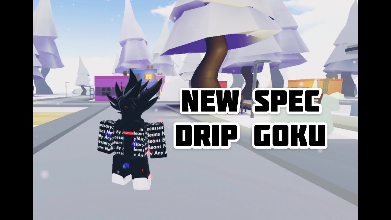 NEW SPEC DRIP GOKU|AUT ROBLOX - YouTube