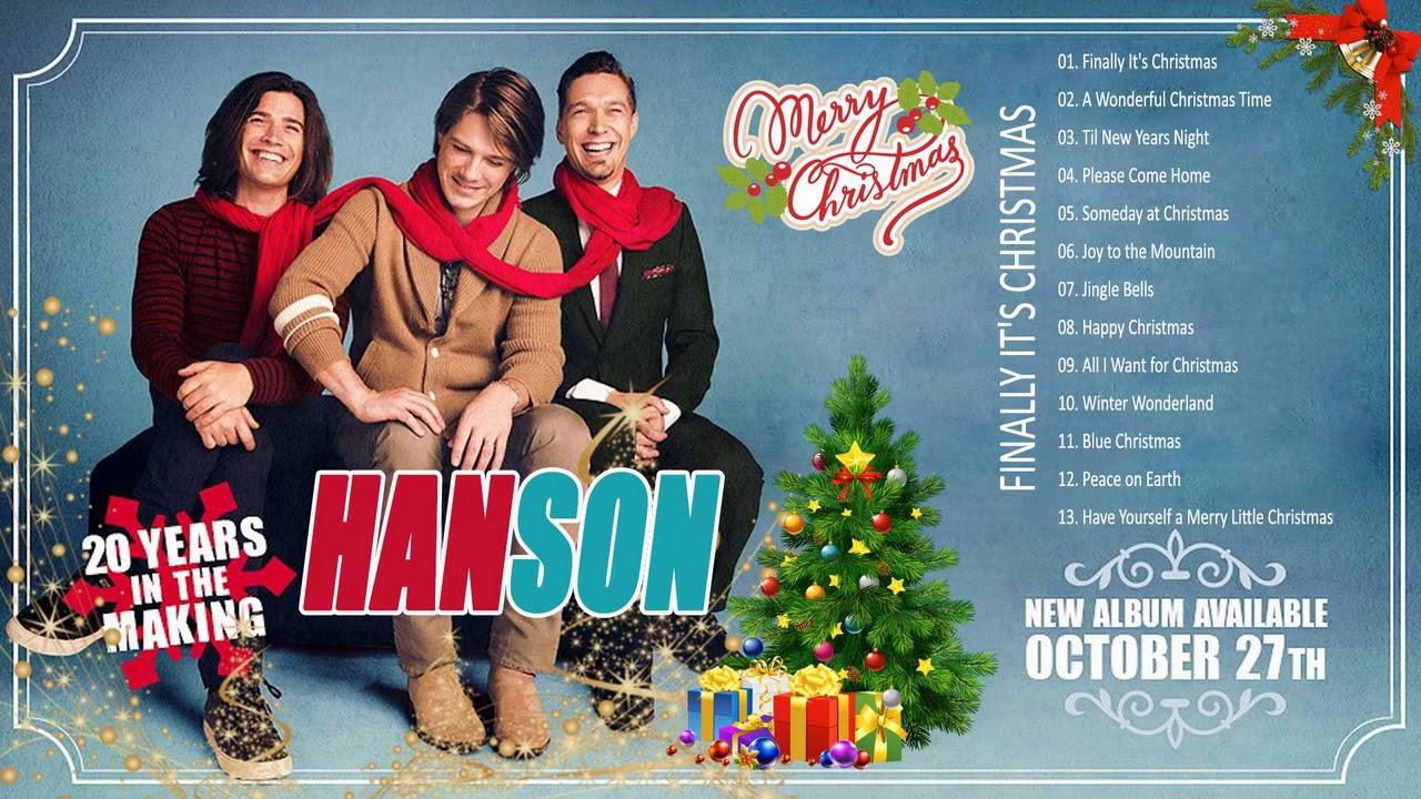 Hanson Beast Christmas Songs Playlist Album 2018 - Hanson Christmas ...