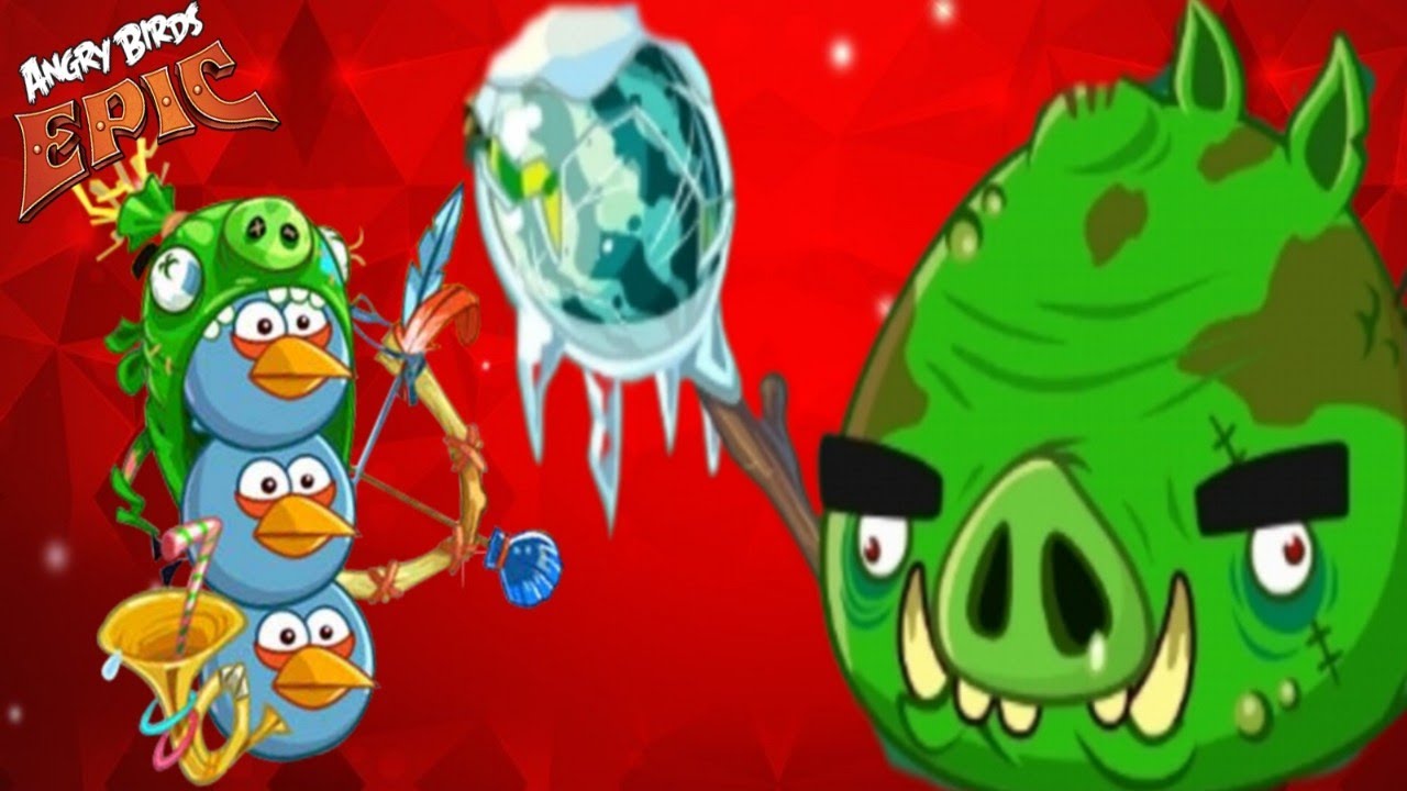 ANGRY BIRDS EPIC. MOD CAVE 35 (PRE-BETA) BY ME VIOLENT FAULTS. LEVEL 5 ...