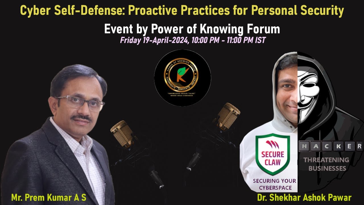 Cyber Self-Defense - Proactive Practices for Personal Security ...