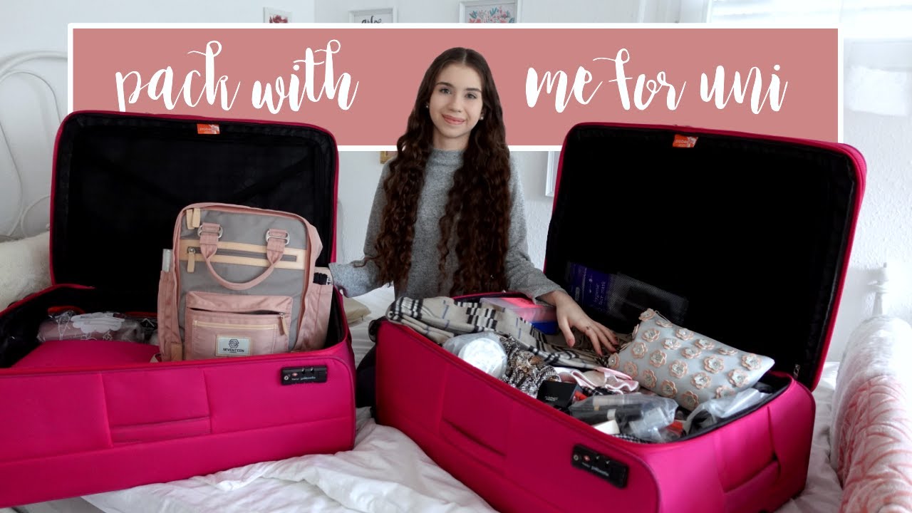 PACK WITH ME FOR UNIVERSITY - YouTube