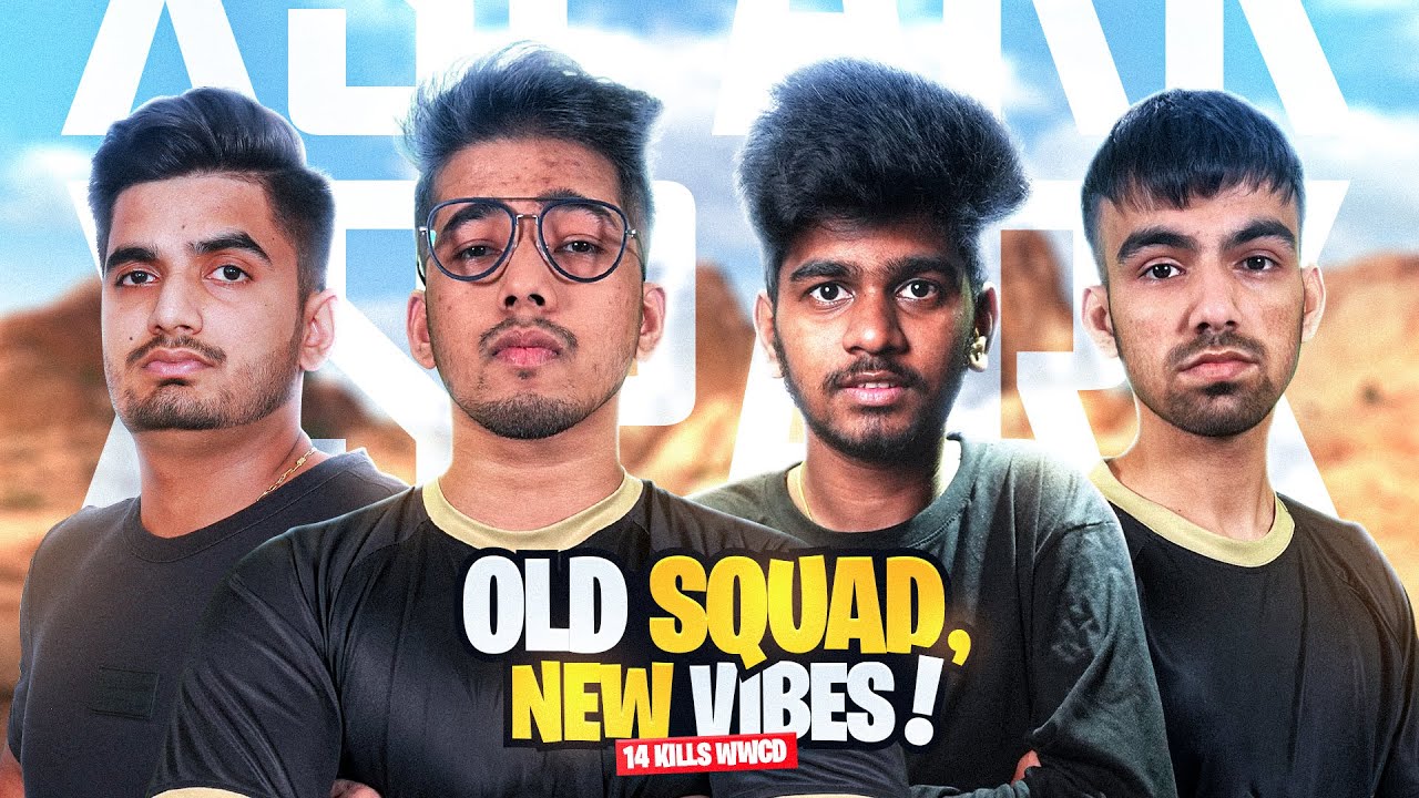 OLD SQUAD , NEW VIBES - WWCD Tournament Highlight | Team X Spark - YouTube