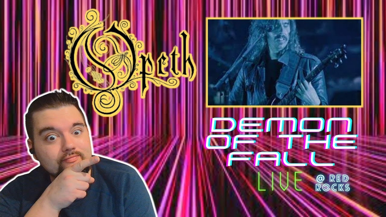 "Demon of the Fall" (Live at Red Rocks) by Opeth -- Drummer reacts ...