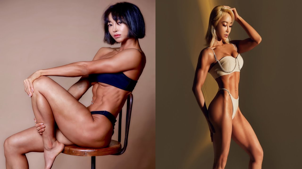 Jinyoung Lim– Korean Women's Fitness Model/ Female Fitness Motivation 2023 gym girl - YouTube