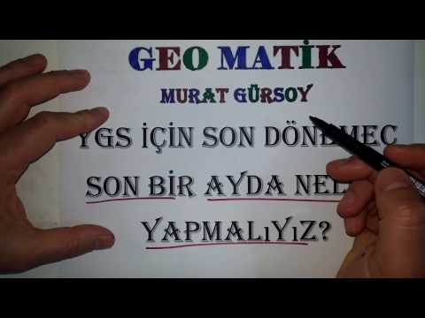 YGS YE 1 AY KALA NELER YAPILIR? SON DÖNEMEÇTE NASIL NET ARTIRILIR?