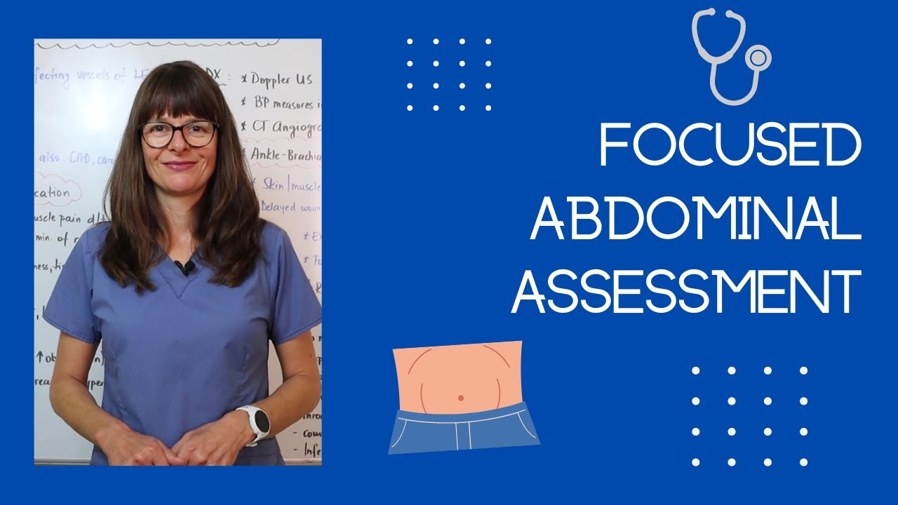 Focused Abdominal Assessment #shorts - YouTube