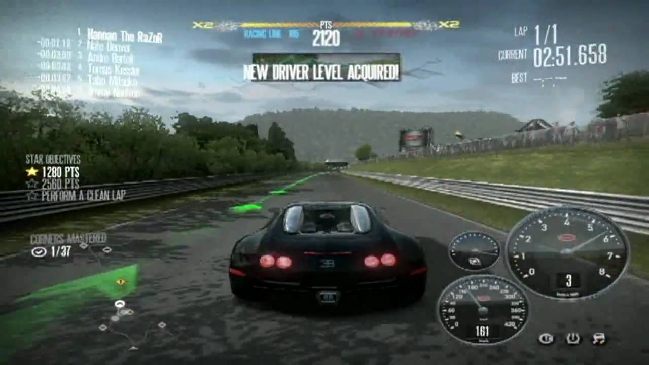 NFS Shift - Bugatti Veyron 16.4 Race (Tier 4 Career Invitational) [HD ...