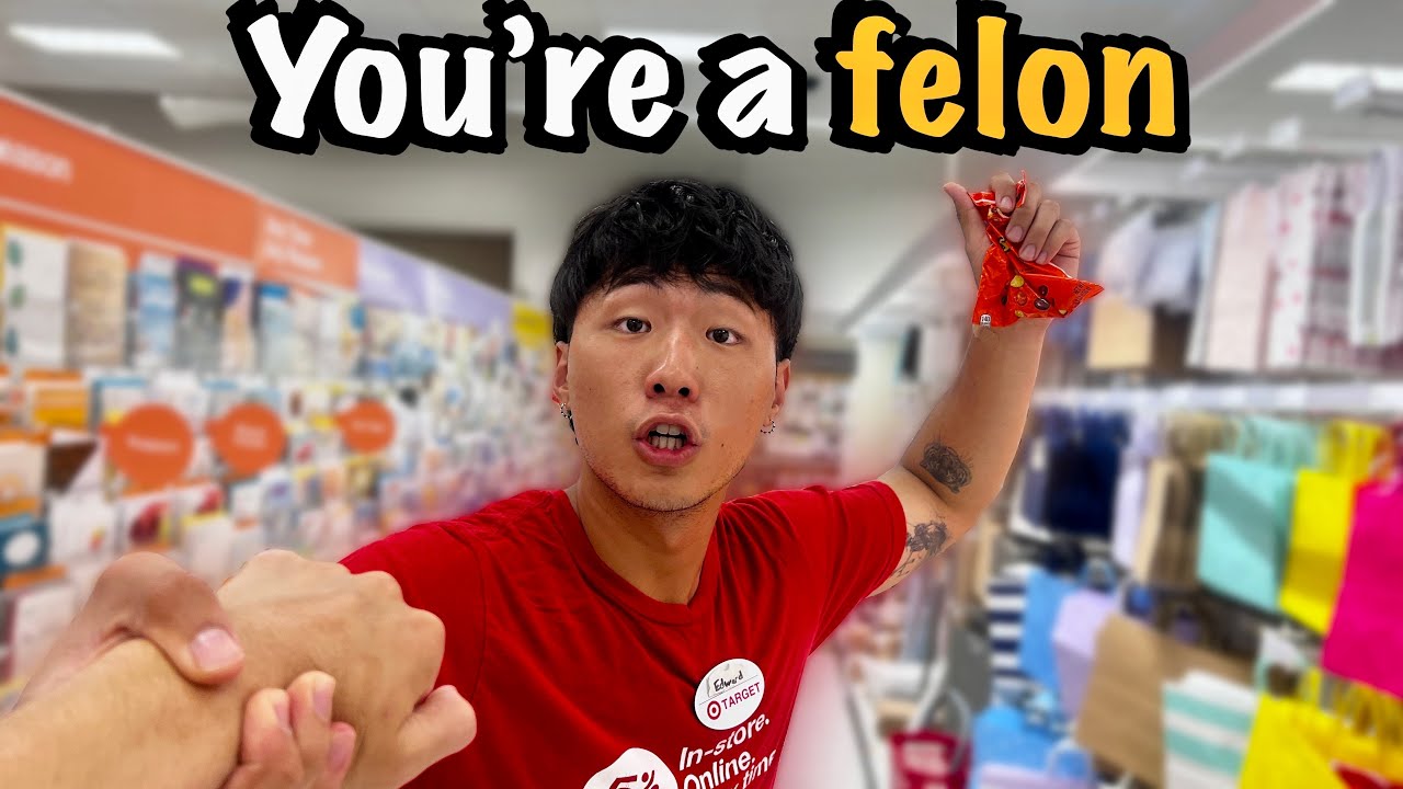 When Target employees catch someone shoplifting - YouTube