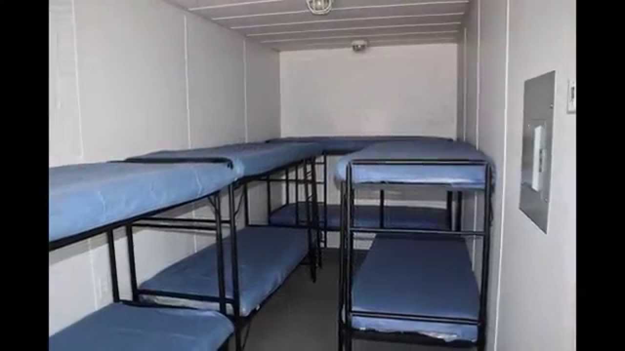 Shipping Container Hunting Camp