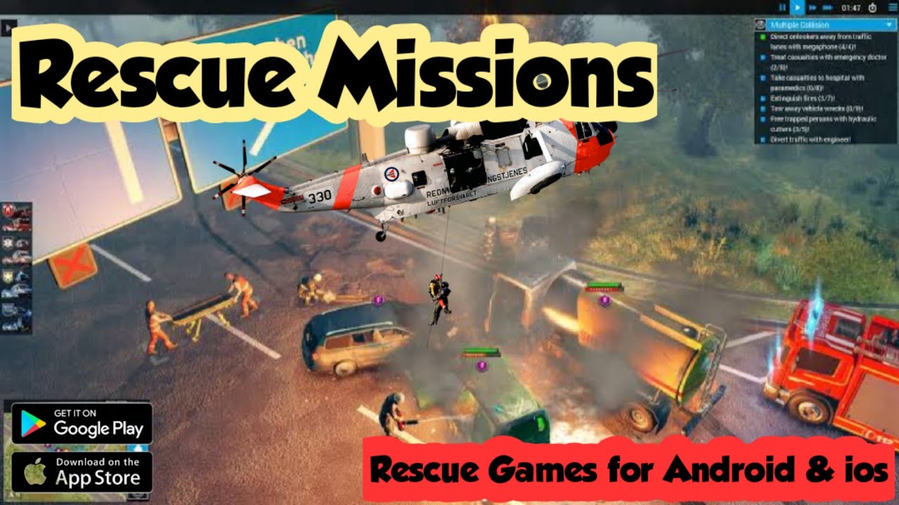 Top 5 Emergency resque games for android - YouTube