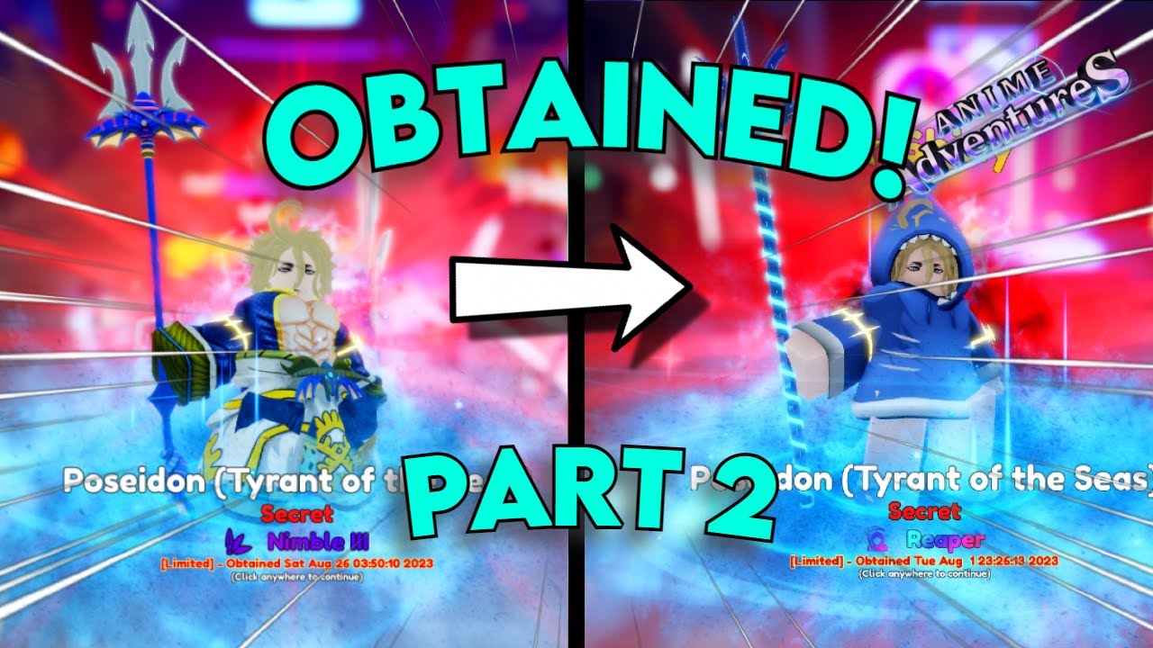 Poseidon to Shiny Poseidon | OBTAINED! | Part 2 - YouTube