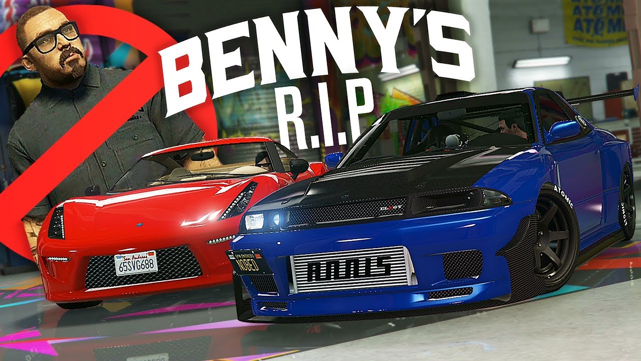 R.I.P BENNY'S In GTA 5... (Custom's Shop) - YouTube