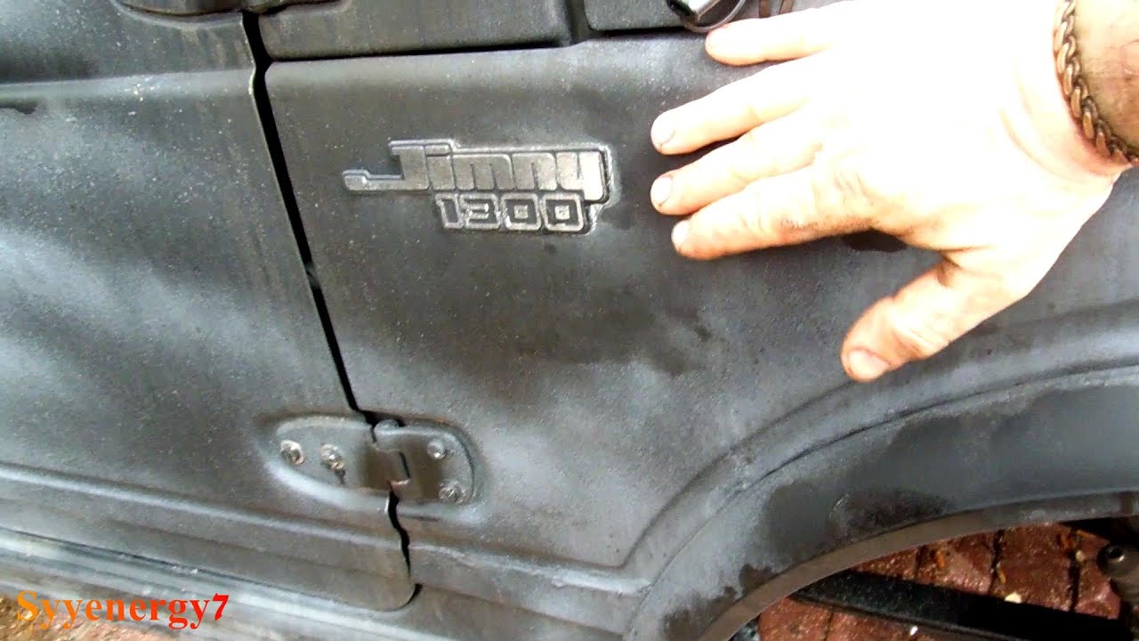 Suzuki Samurai, SJ413,Jimny 1300,King pins reeplacement - YouTube