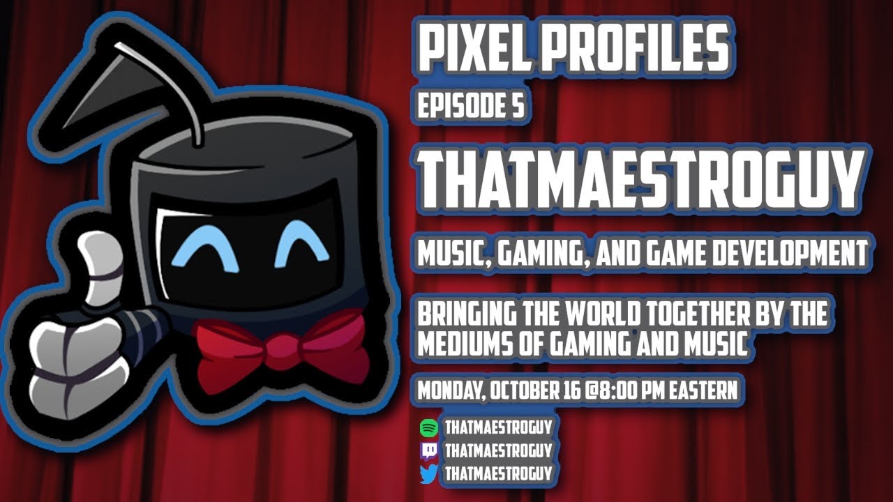 Pixel Profiles - ThatMaestroGuy - YouTube