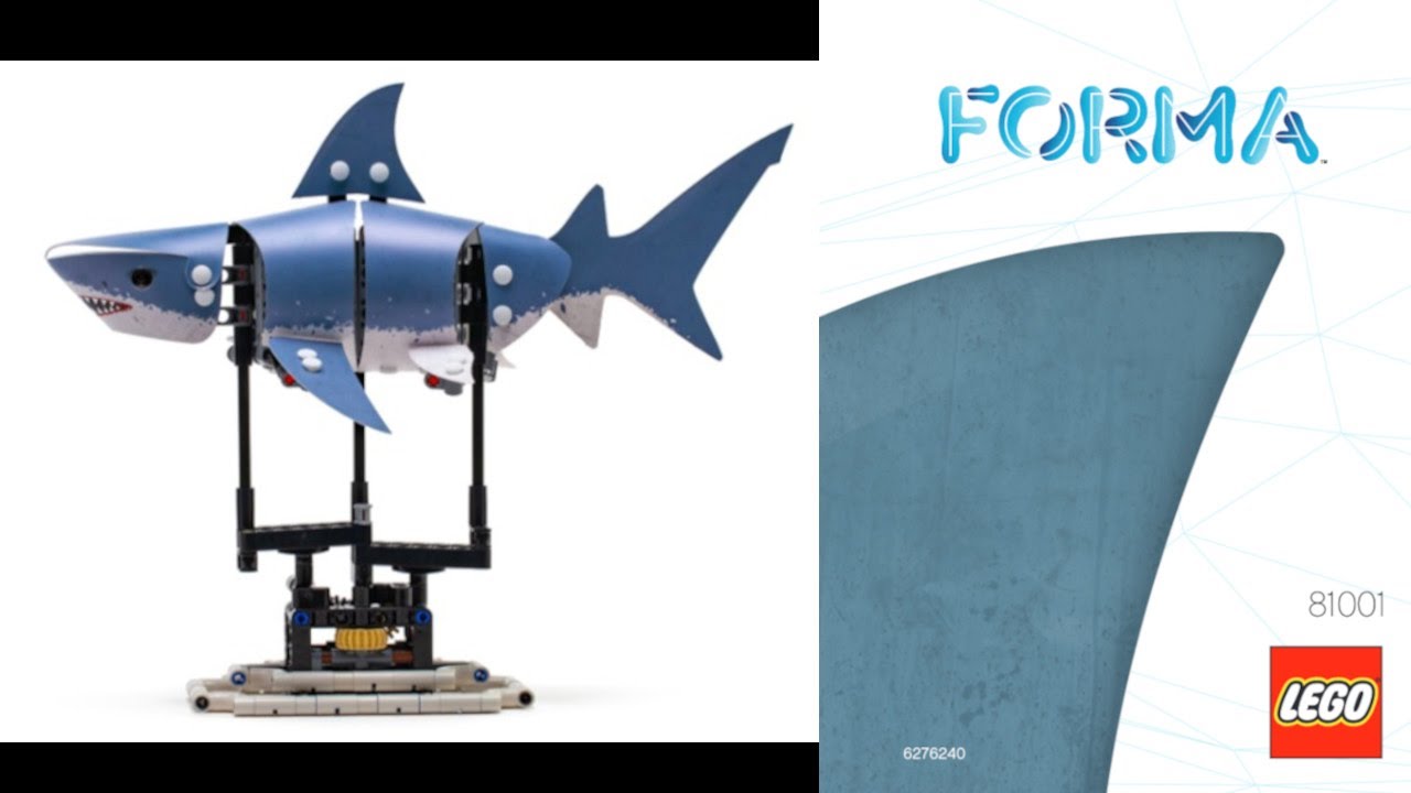 LEGO Instructions | Forma | 81001 | Shark Skin | Alternate Build of ...