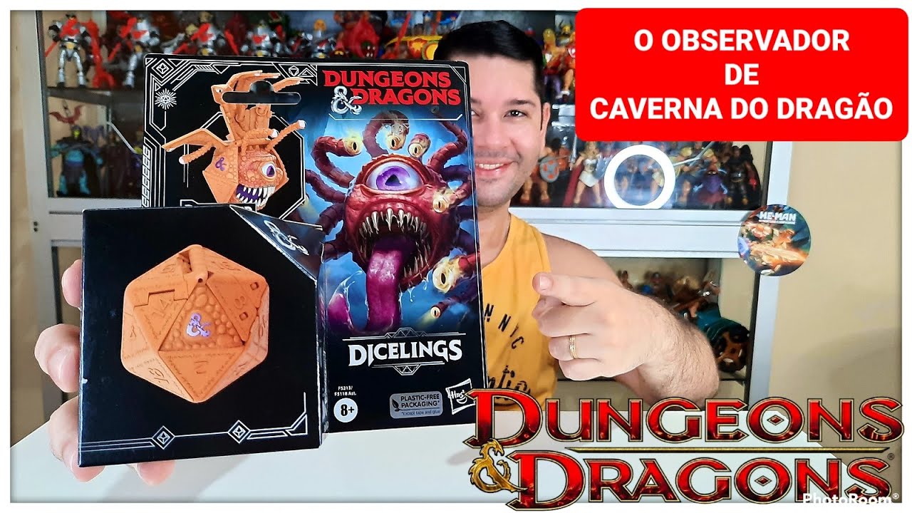 DUNGEONS & DRAGONS DICELINGS TRANSFORMING BEHOLDER REVIEW! O OLHO DO ...