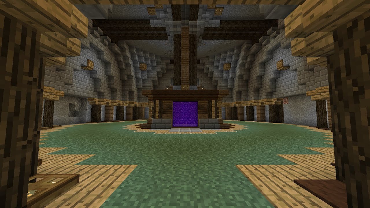 Qc MineCraft S1 - Épisode 10 : Salle des portails / Balise - YouTube