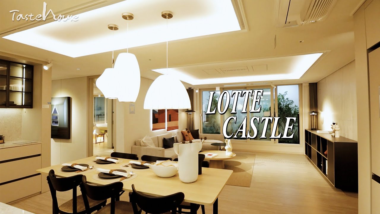[인테리어디자인] 롯데캐슬 시그니처 인테리어 영상 Lotte Castle's signature apartment interior ...