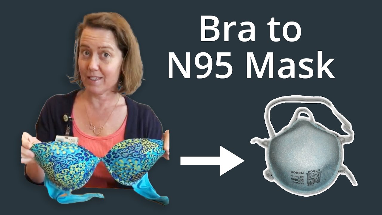 Pain Care Labs: Bra to N95-style Masks: COVID hack by Dr. Baxter - YouTube