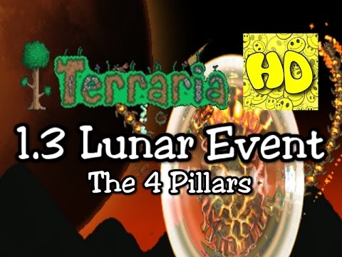Terraria 1.3 Lunar (Celestial) Event - Pillars - (1.3 Bosses) (Solar ...