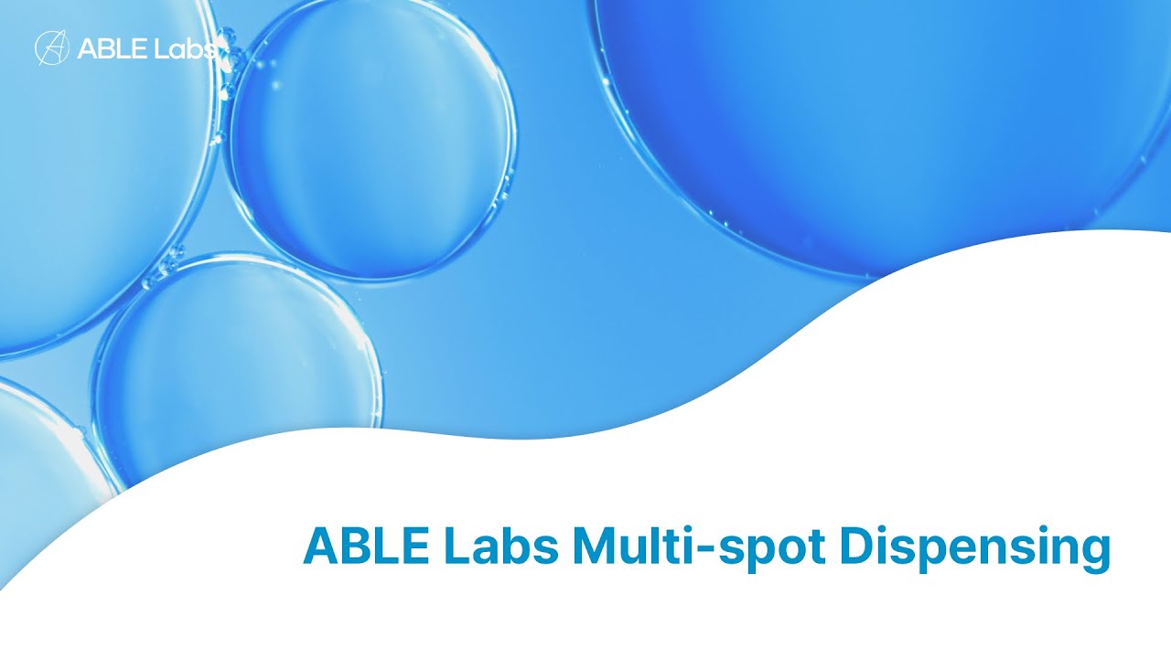 ABLE Labs NOTABLE I Multi spot Dispensing - YouTube