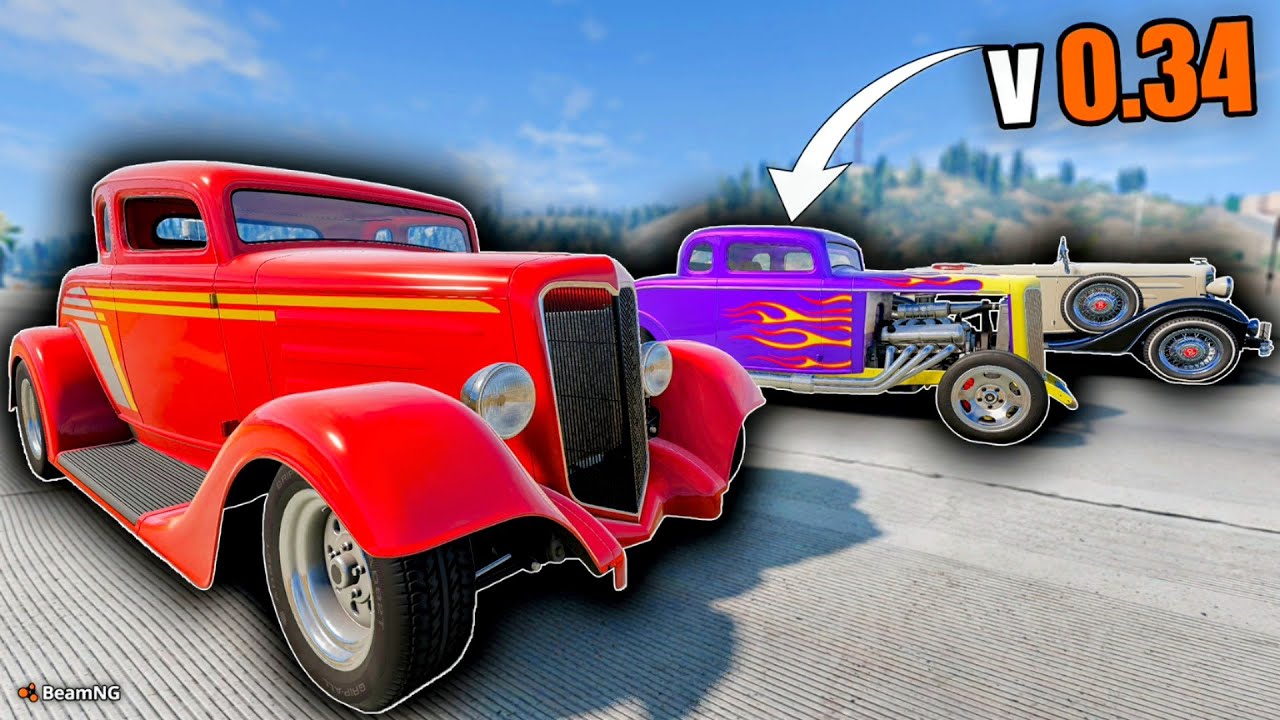 BeamNG.drive Update 0.34 (New Bruckell Nine, Freeroam Drifting, Rally ...