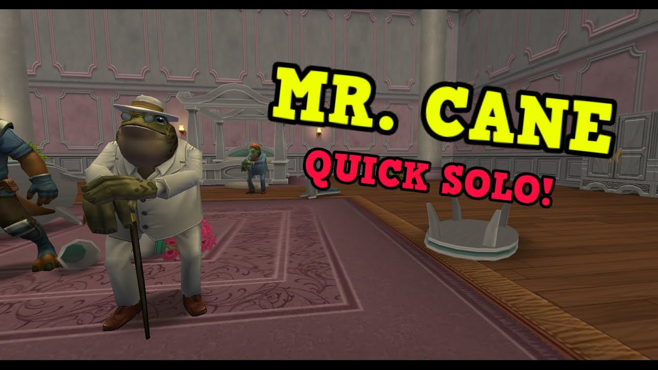 Wizard101 : MR. CANE | EASY QUICK SOLO! - YouTube