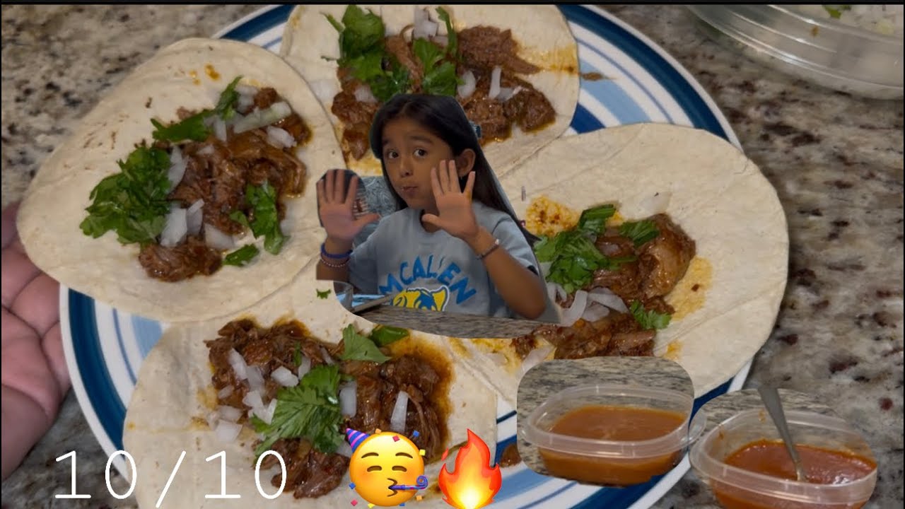 Las niñas prueban la barbacoa 🥳 || APROBARON !? McAllen vlog | - YouTube