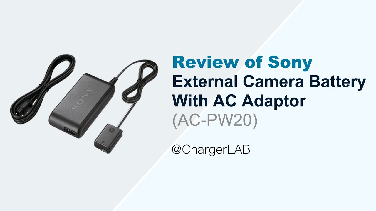 Review of Sony External Camera Battery or AC Adaptor? (AC-PW20) - YouTube