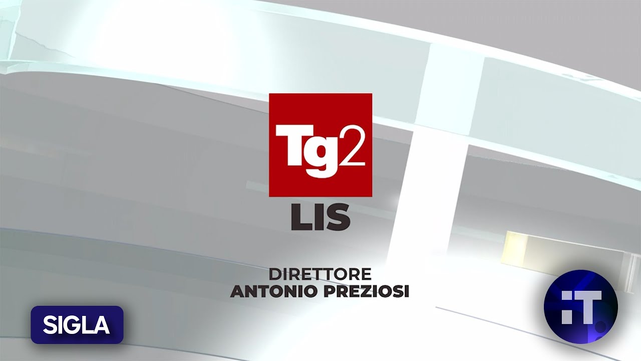 TG2 LIS - Nuova Sigla (dal 2024) - YouTube