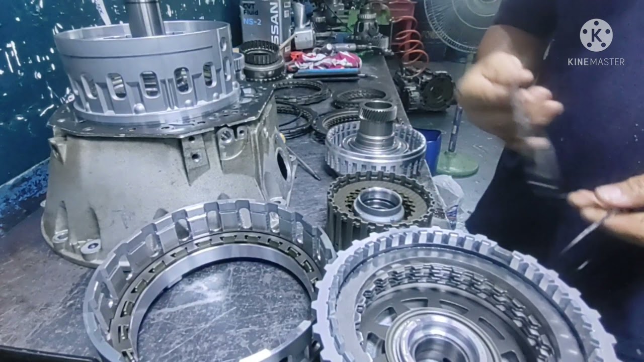 Re build Mercedes Benz 7 speed transmission 722.9 - YouTube