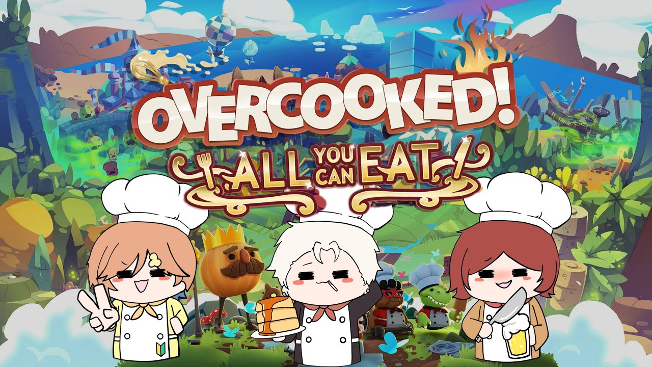【OVER COOKED！第二夜】一流シェフ達の三ツ星料理、召し上がれ【アサみつむぎ】 - YouTube