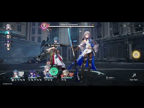 HSR - SU World 3 Difficulty 4 The Hunt Path - E0 Seele (first attempt ...