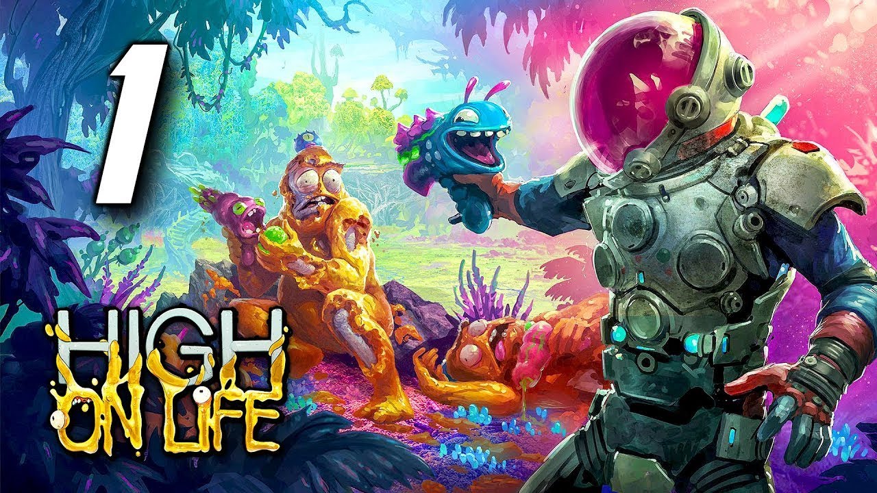 High on Life #1. Начало самой безбашенной игры года от создателей Рика ...