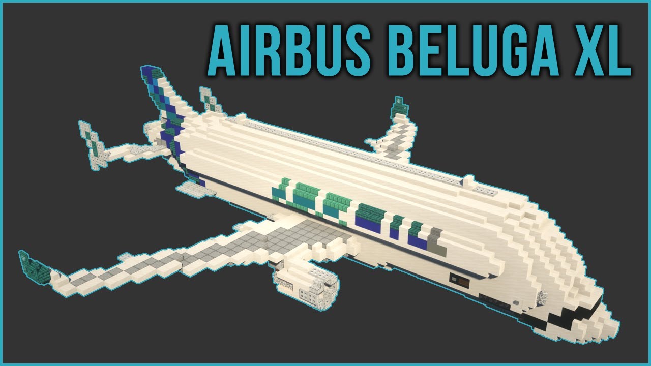 ️ Minecraft Tutorial: How to Make an Airbus Beluga XL - YouTube