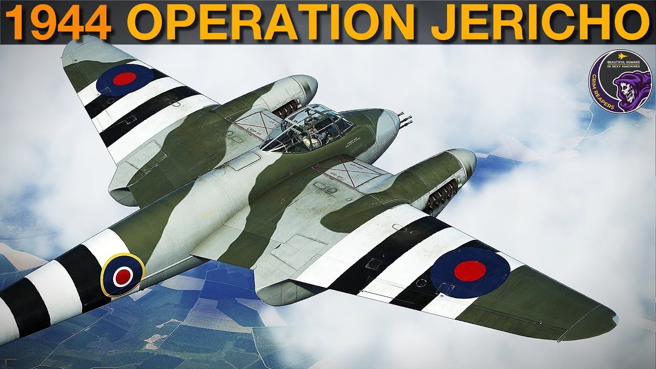 1944 Operation Jericho: Bombing Amiens Prison | IL-2 Reenactment - YouTube