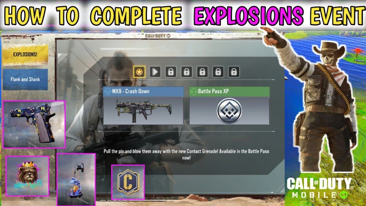 How to complete Explosions event in Call of Duty mobile | Explosions ...