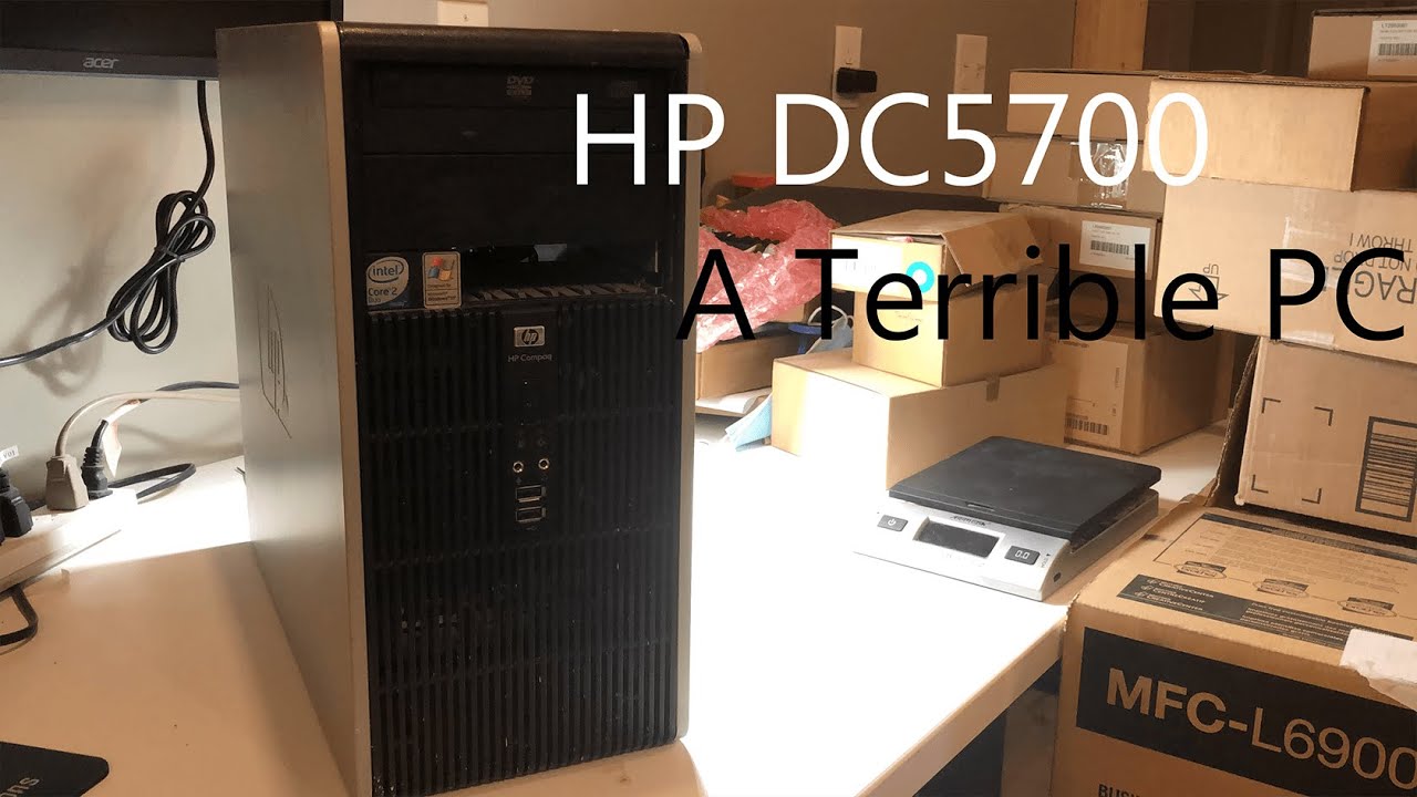 Not All Builds Go Smooth: HP Compaq DC5700 Upgrade Fail - YouTube