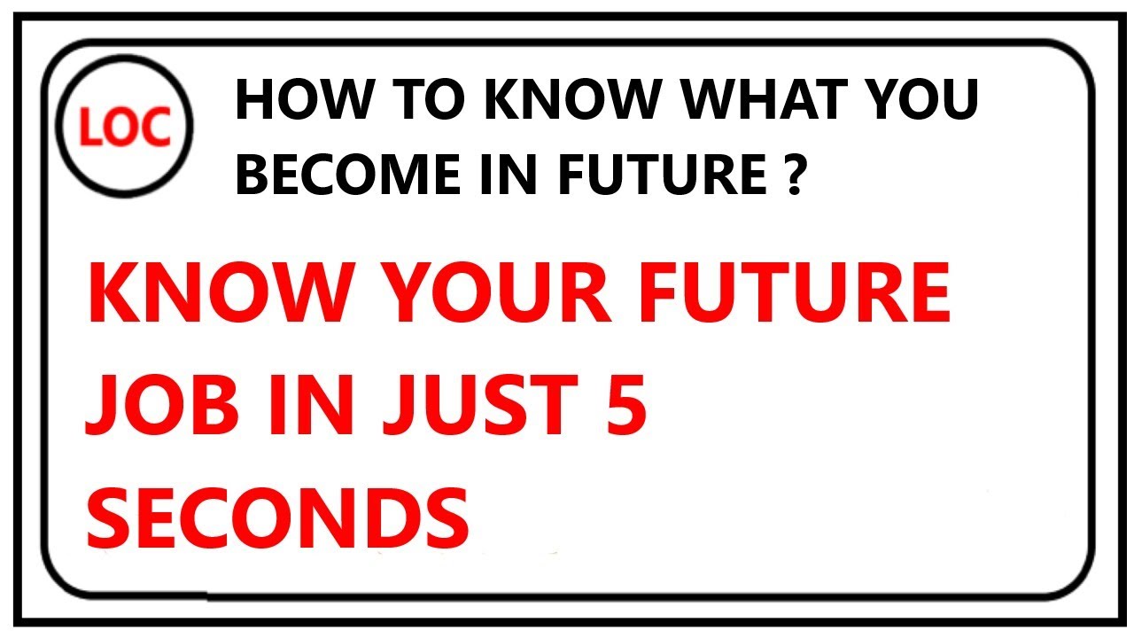 How to know your future ? - YouTube