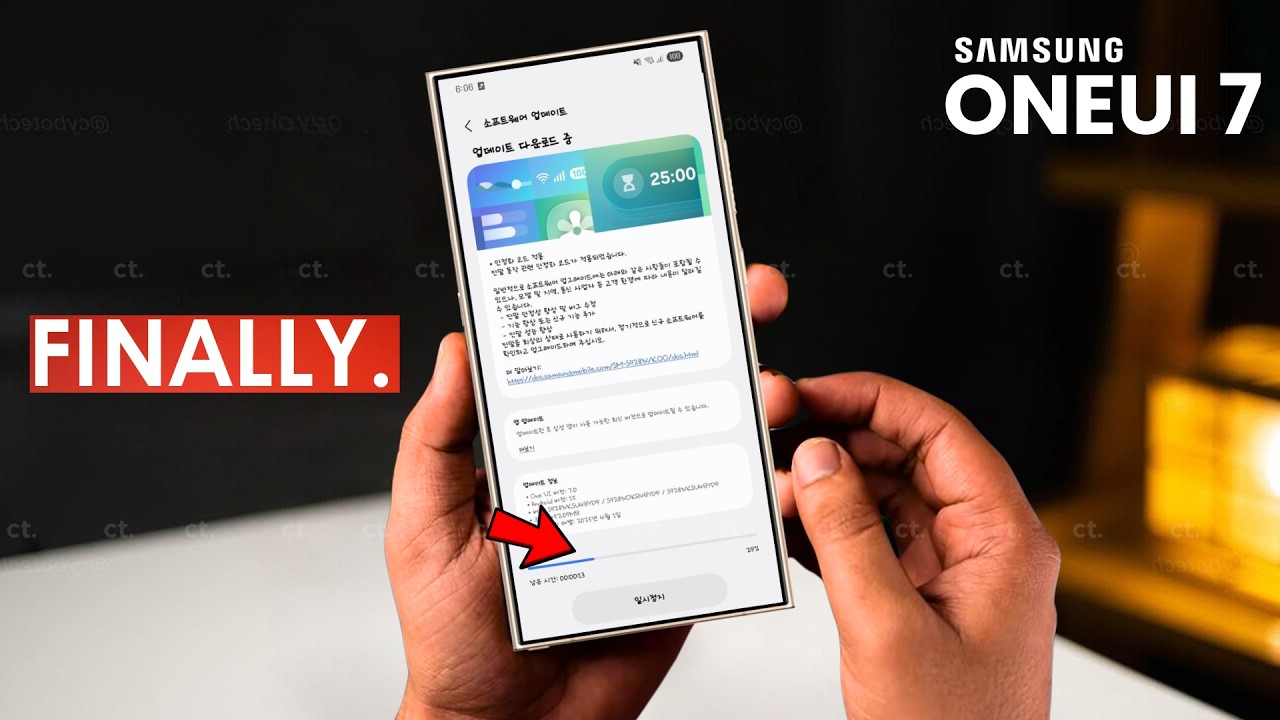 Samsung One UI 7 - OFFICIAL UPDATE IS HERE! - YouTube