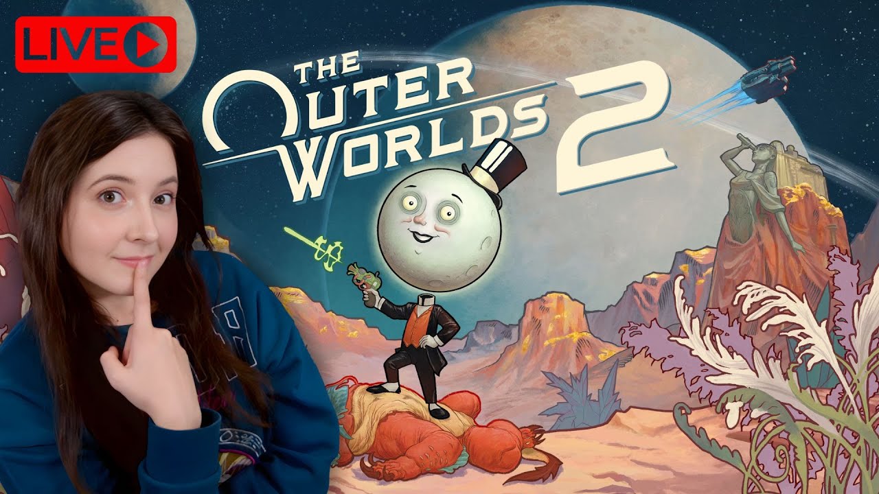 JRPG Fan Plays Their First Ever 1st Person Western RPG The Outer Worlds ...